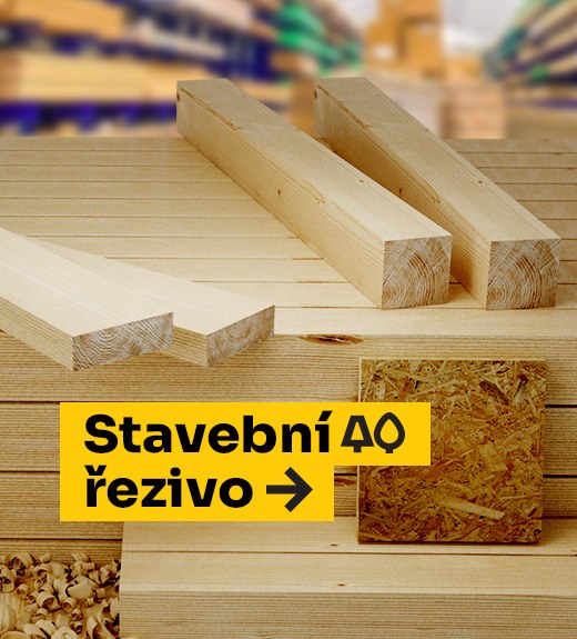 Shop Jacer, stavební řezivo, KVH, OSB, modřín • Ráj dřeva Jacer